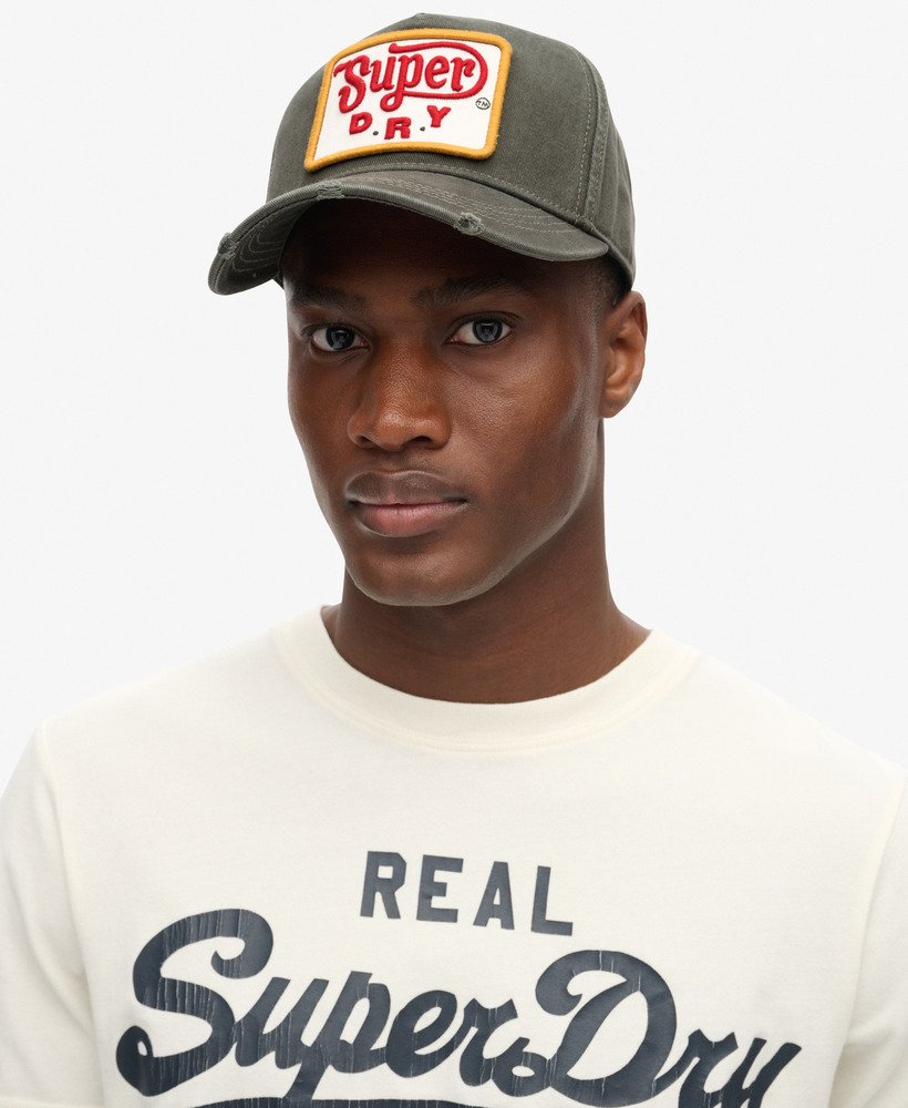 Superdry Graphic Trucker Cap | Washed Black – LIFE FOR MEN