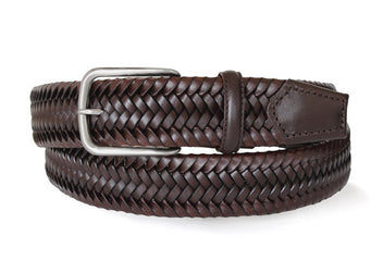 Robert Charles Woven Leather Belt | 1105 Brown – LIFE FOR MEN