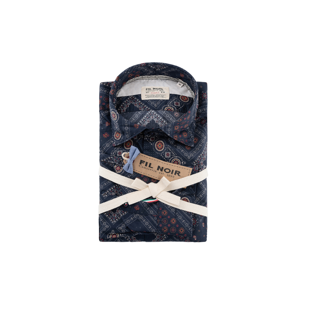 Fil Noir Midnite Patchwork Shirt | Midnite – LIFE FOR MEN