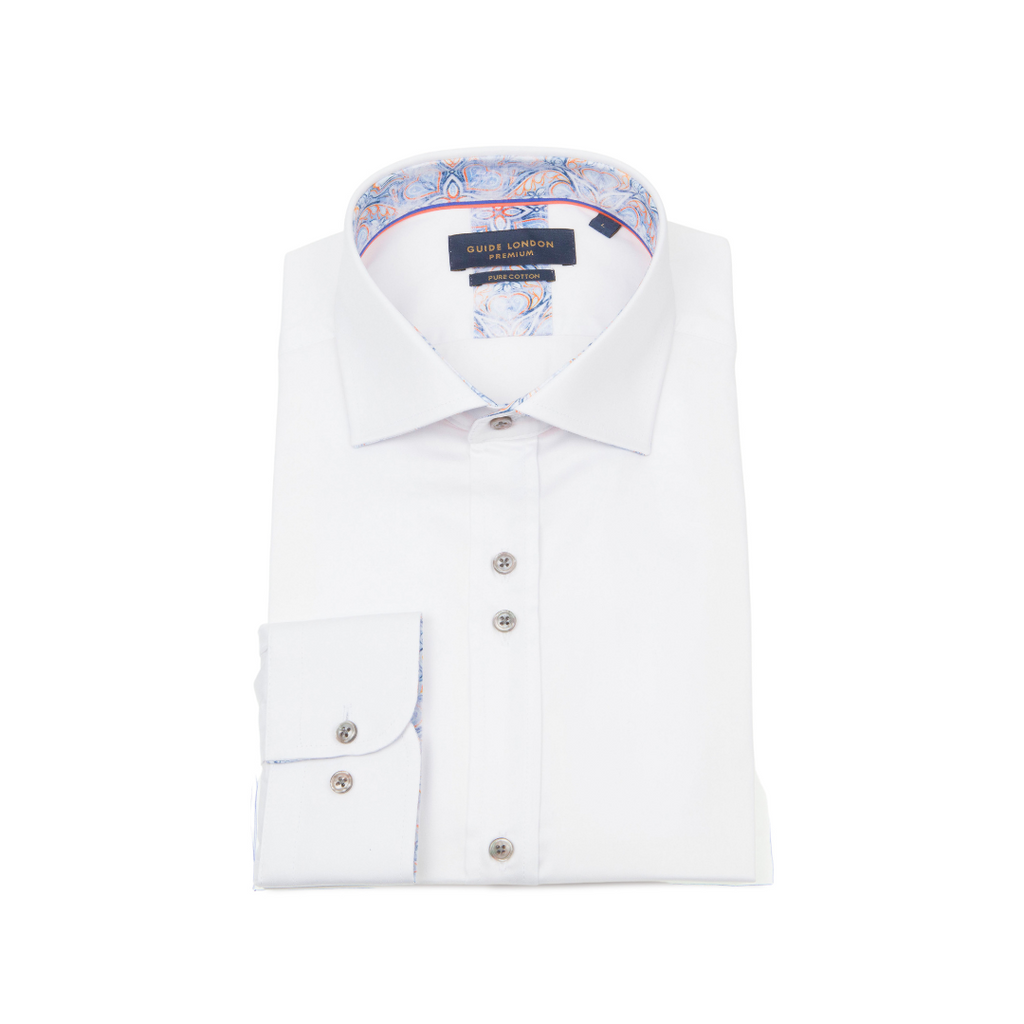 Guide London Shirt | White – LIFE FOR MEN
